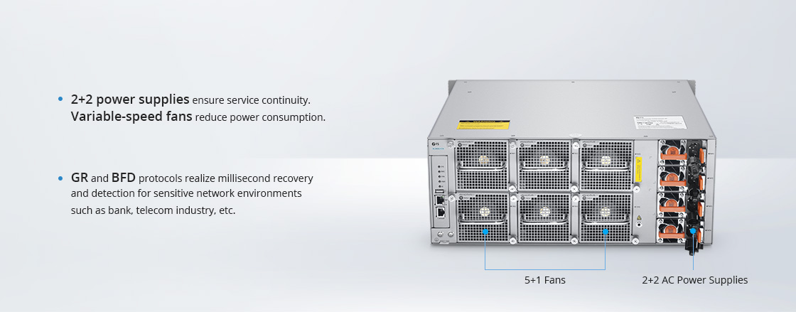 NC8400-4TH, 4-Slot 4U L3 Data Center Chassis Switch Unloaded, Supports ...