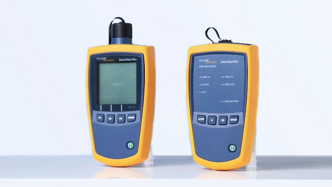 Fluke Networks SFPOWERMETER SimpliFiber® Pro Handheld Optical Power ...