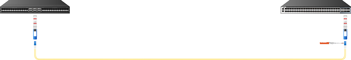 HPE 40G QSFP+ JG661A 40GBASE-LR4 Transceiver Module - FS