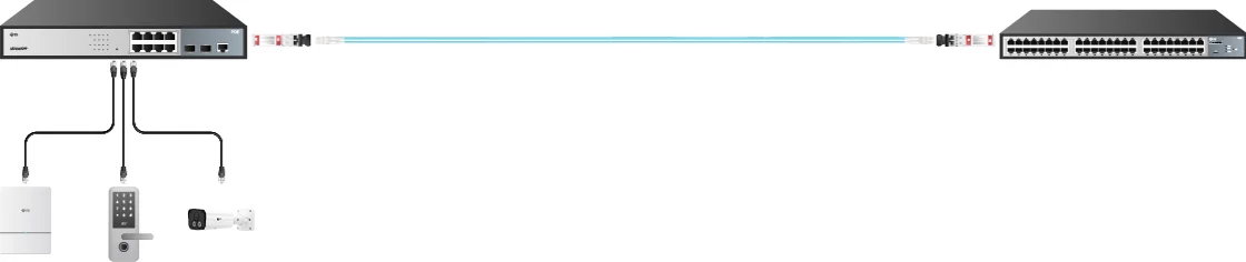 FS S3260-8T2FP 8-Port Gigabit Managed PoE+ Switch with 2 1Gb SFP ...