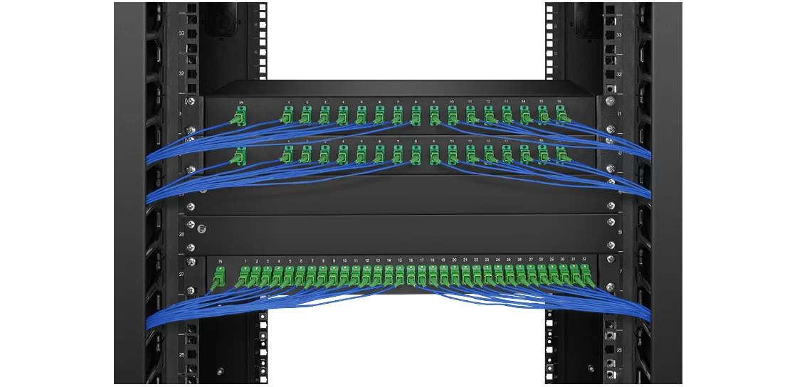 1m (3ft) SC APC to SC APC SM Armored Patch Cable - FS