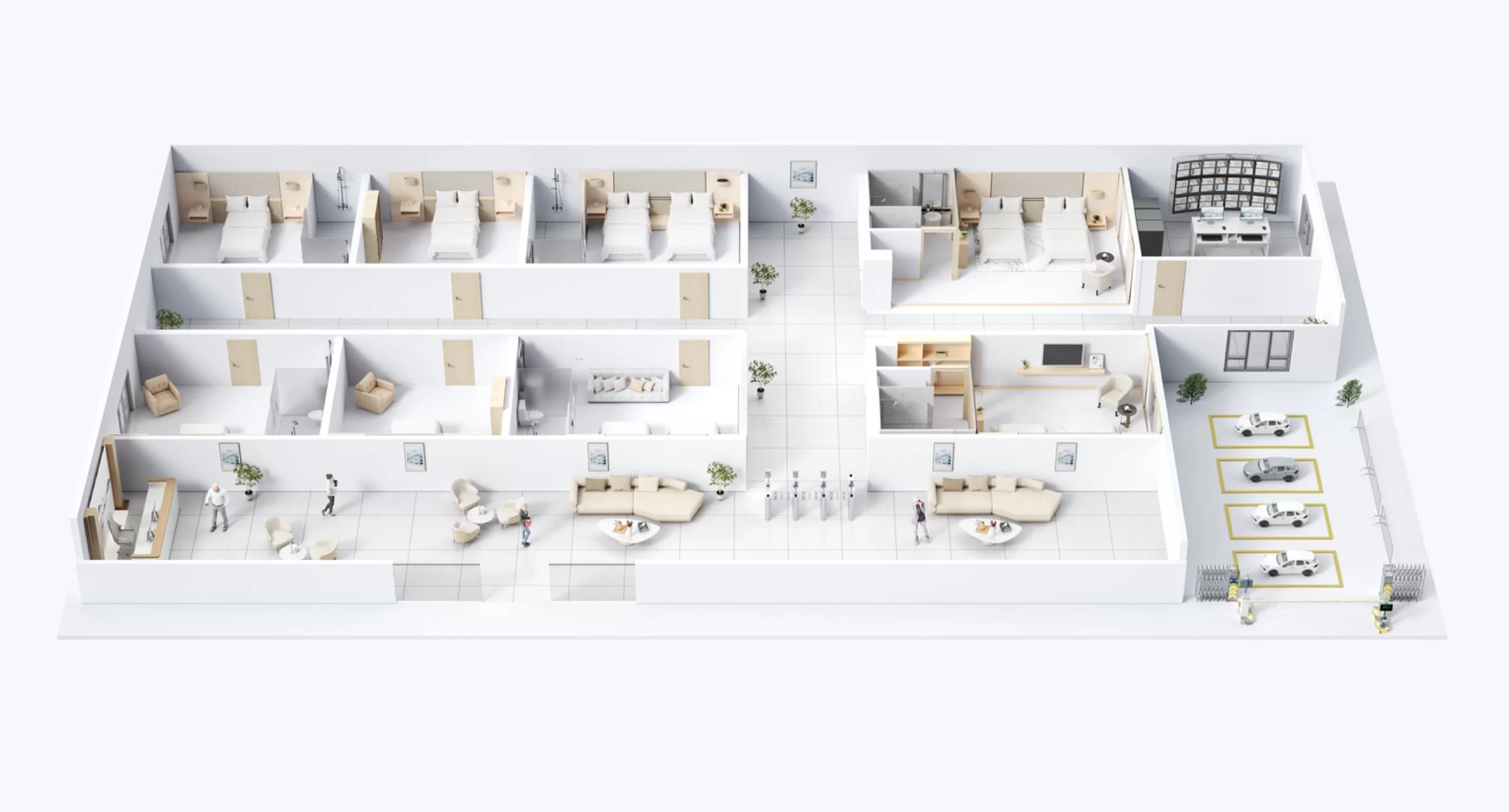 Smart Hotel Video Surveillance Solutions - FS