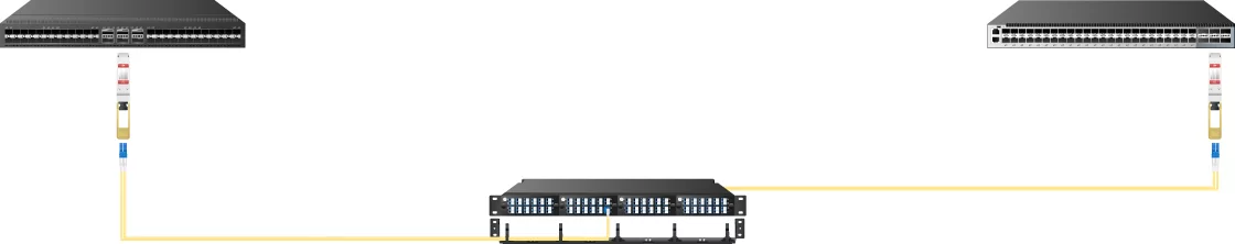 HPE 40G QSFP+ JG661A-2 40GBASE-LR4L Transceiver Module - FS Australia