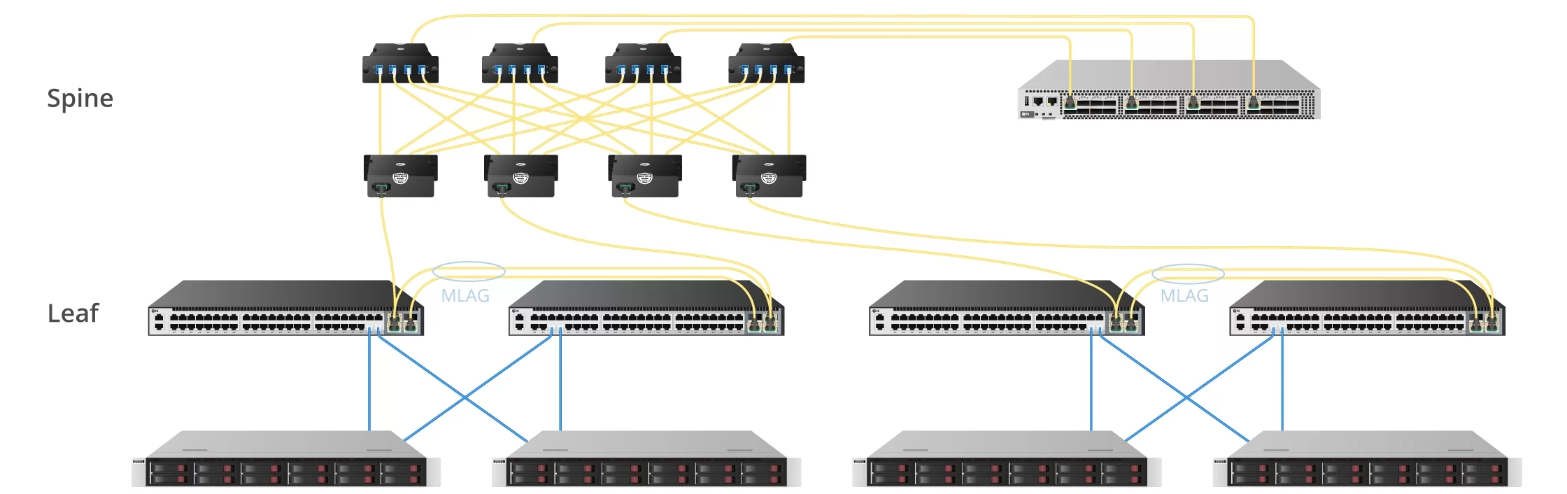 LC-LC OS2 Single Mode Fiber Optic Cables, SMF Duplex Cables - FS