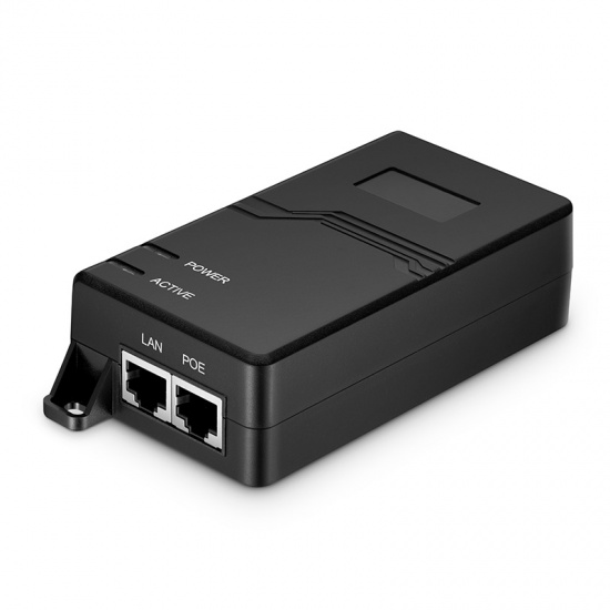 Injecteur PoE Gigabit 10/100/1000M à Port Unique, Port PoE 30W - FS France