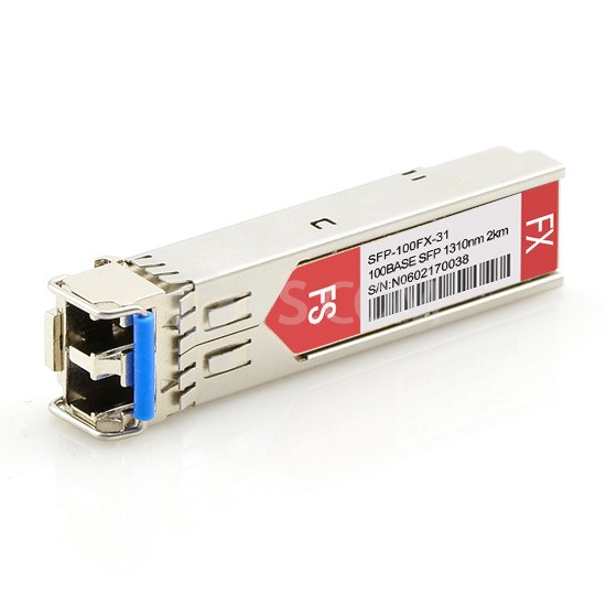Cisco GLC-FE-100FX-RGD 100BASE-FX SFP (mini-GBIC) Transceiver | FS ...