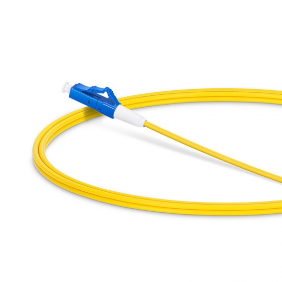 Short Boot Fiber Jumper Simplex OS2 1m LC-LC Single Mode - FS - FS