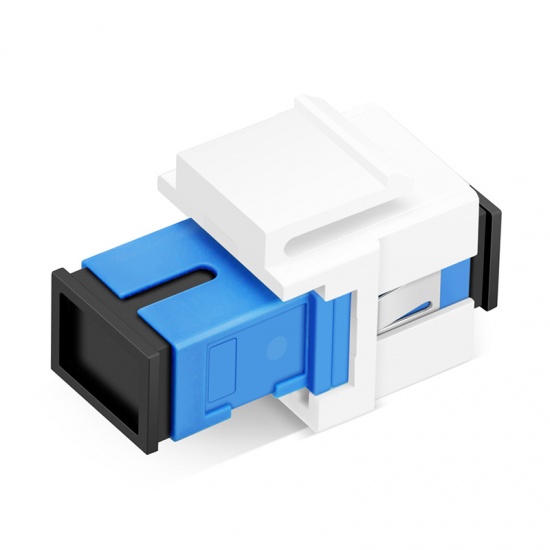 SC/UPC to SC/UPC Simplex Singlemode Fiber Keystone Jack - FS