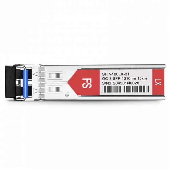 FS OC-3/STM-1 IR-1 SFP (mini-GBIC) Transceiver | FS Fiberstore