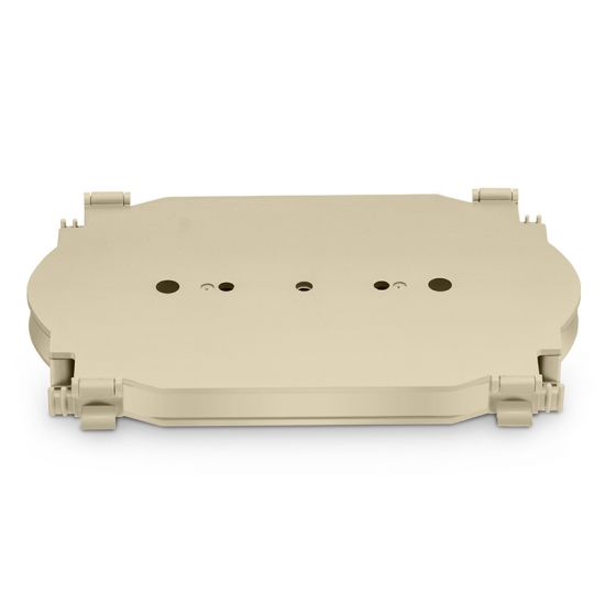 12 Fibers Fusion Splice Tray, Plastic, 0.69x6.42x3.96 | FS - Fiberstore