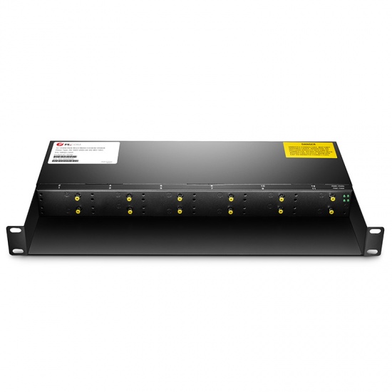 Mini Media Converter Chassis 12 Slots, 10/100M and 10/100/1000M, 1U ...