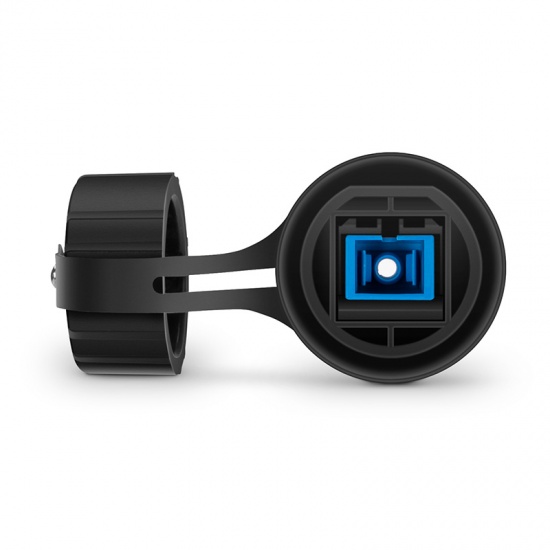 IP67 SC Bulkhead Adapter/Mating Sleeve with Dust Cap - FS