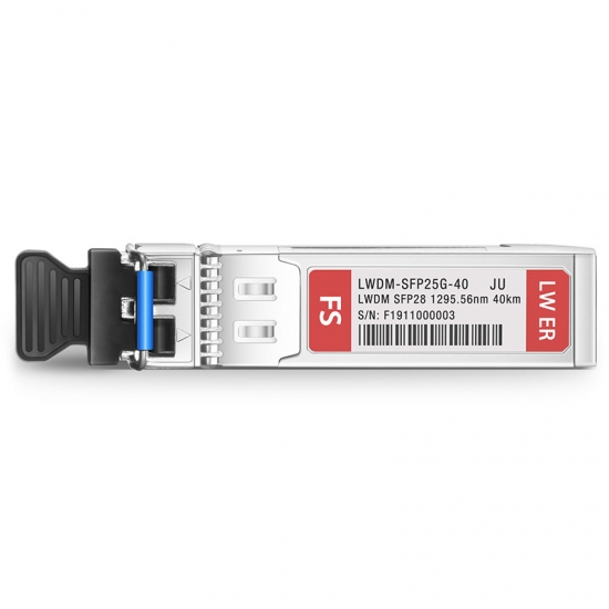 Juniper SFP28-25G-LW95.56 Compatible 25G LWDM SFP28 1295.56nm 40km DOM Duplex LC SMF Optical ...