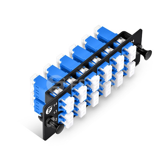 12 LC Duplex OS2 Single Mode Fibre Adapter Patch Panel for Sale | FS ...