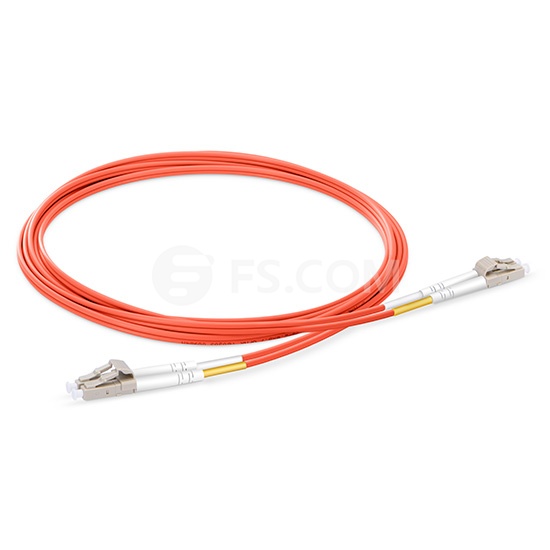 OM1 62.5/125 LC-LC Multimode Fiber Optic Cable Duplex 1m (3ft) - Orange ...