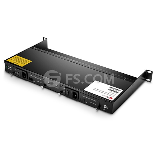 12 Slots 10/100M and 10/100/1000M Mini Media Converter Chassis, 1U Rack ...
