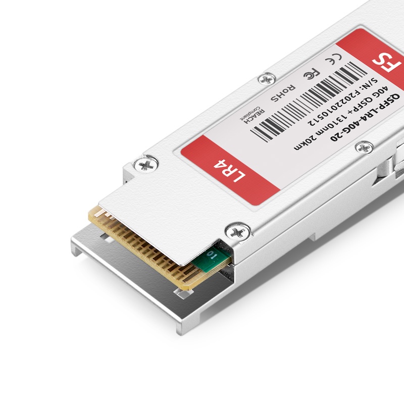 Cisco Compatible 40GBASE-LR4 QSFP+ 1310nm 20km DOM LC SMF Optical ...