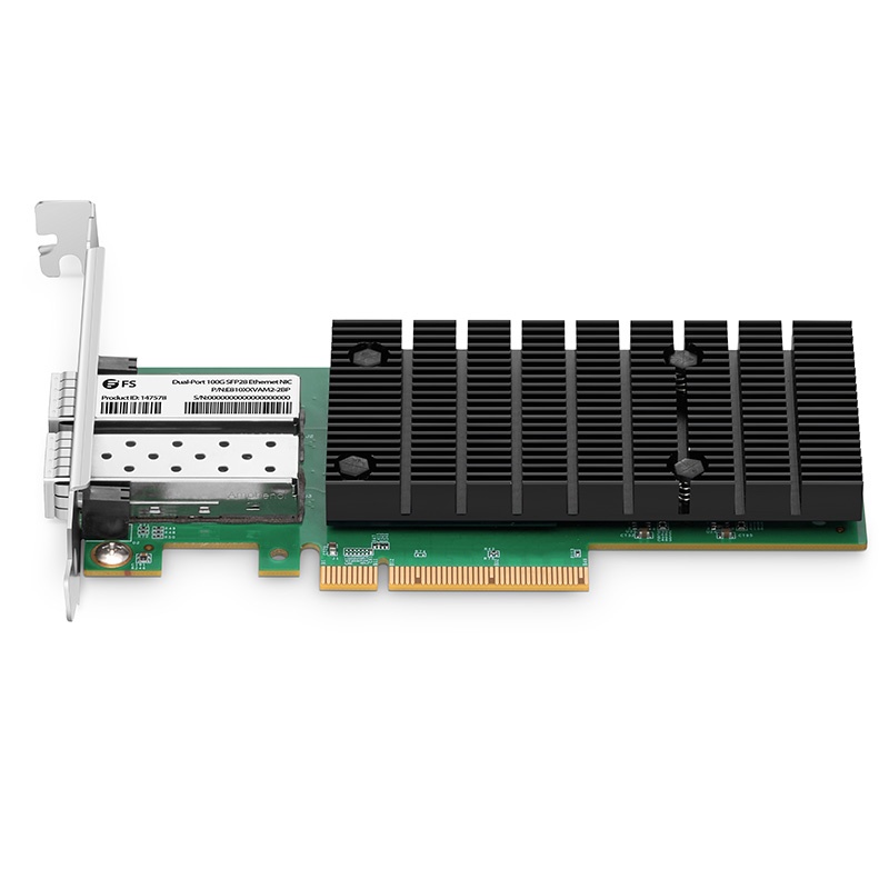 Intel E810-XXVAM2-Based Ethernet Network Interface Card, 25G Dual-Port SFP28, PCIe 4.0 x 8, Tall ...