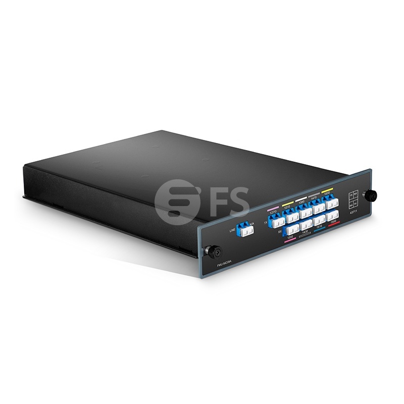 9 Channels 1270-1590nm, LC/UPC, Single Fiber, Low Insertion Loss CWDM ...