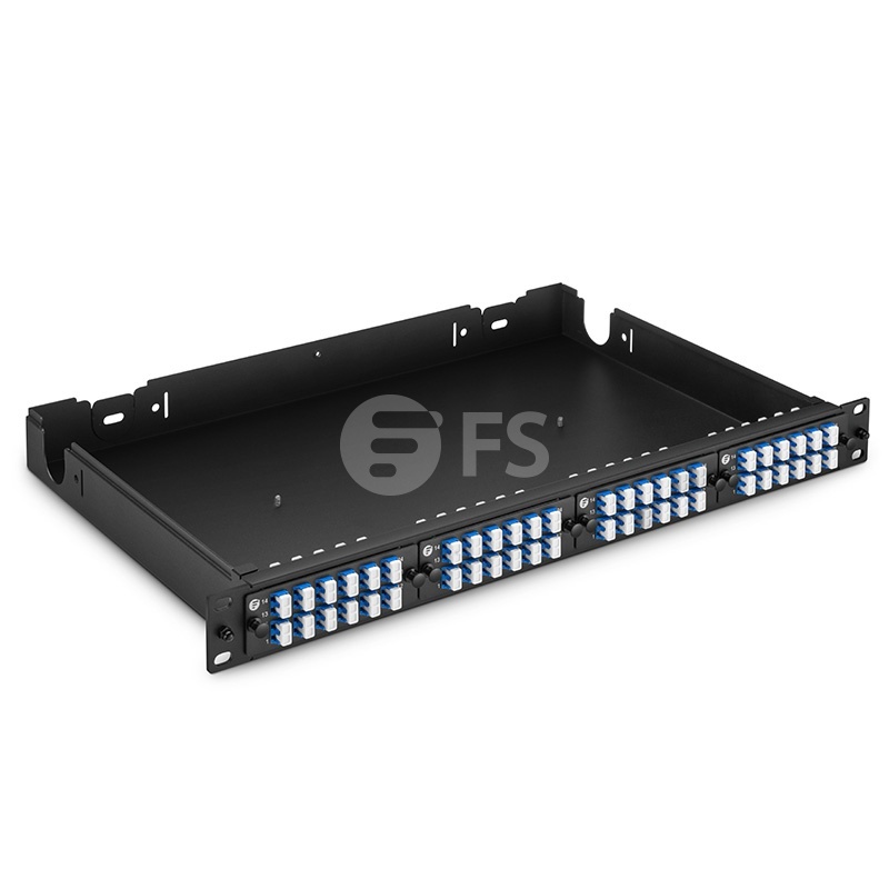 FHD High Density 1U Rack Mount Fiber Enclosure Unloaded - FS