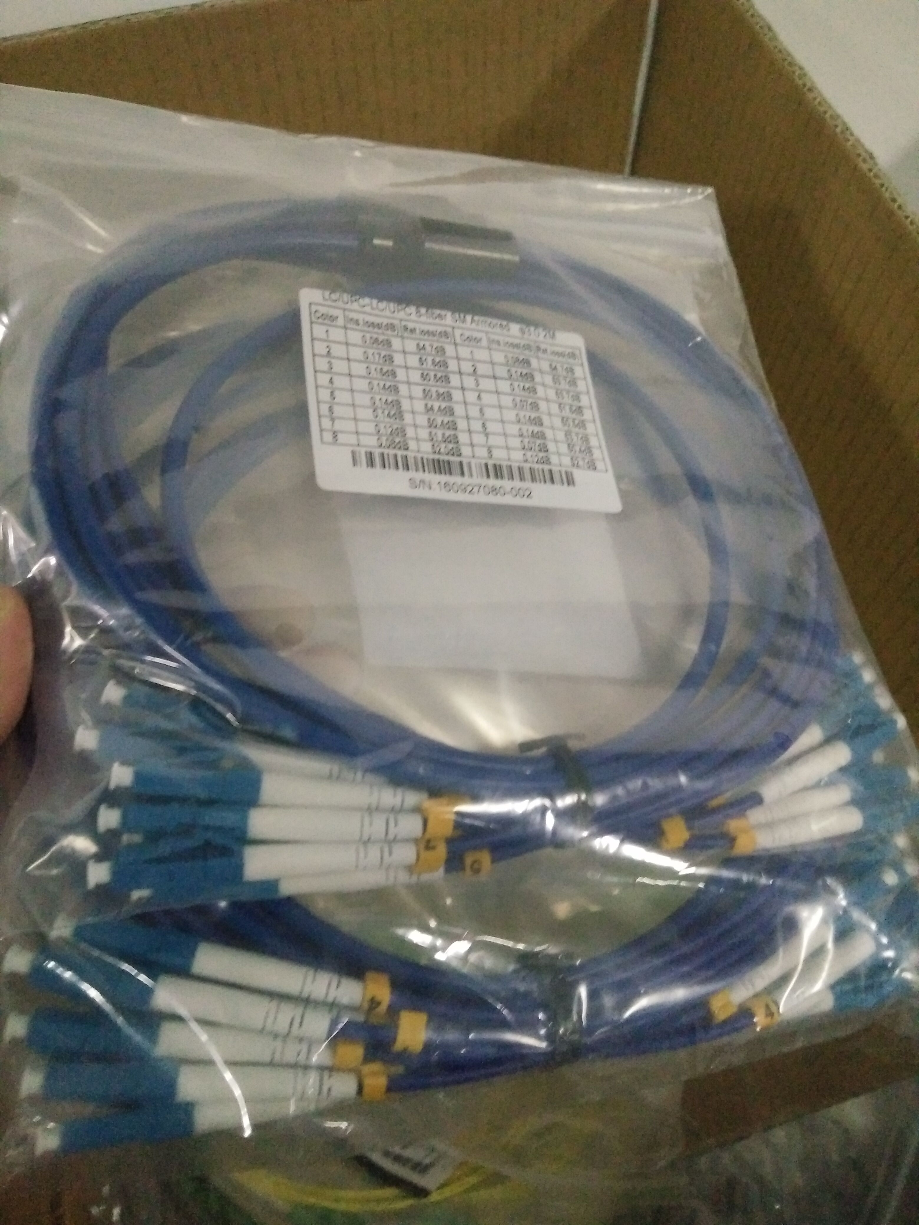 LC-LC Single Mode Armored Fiber Patch Cable 1m - FS.com