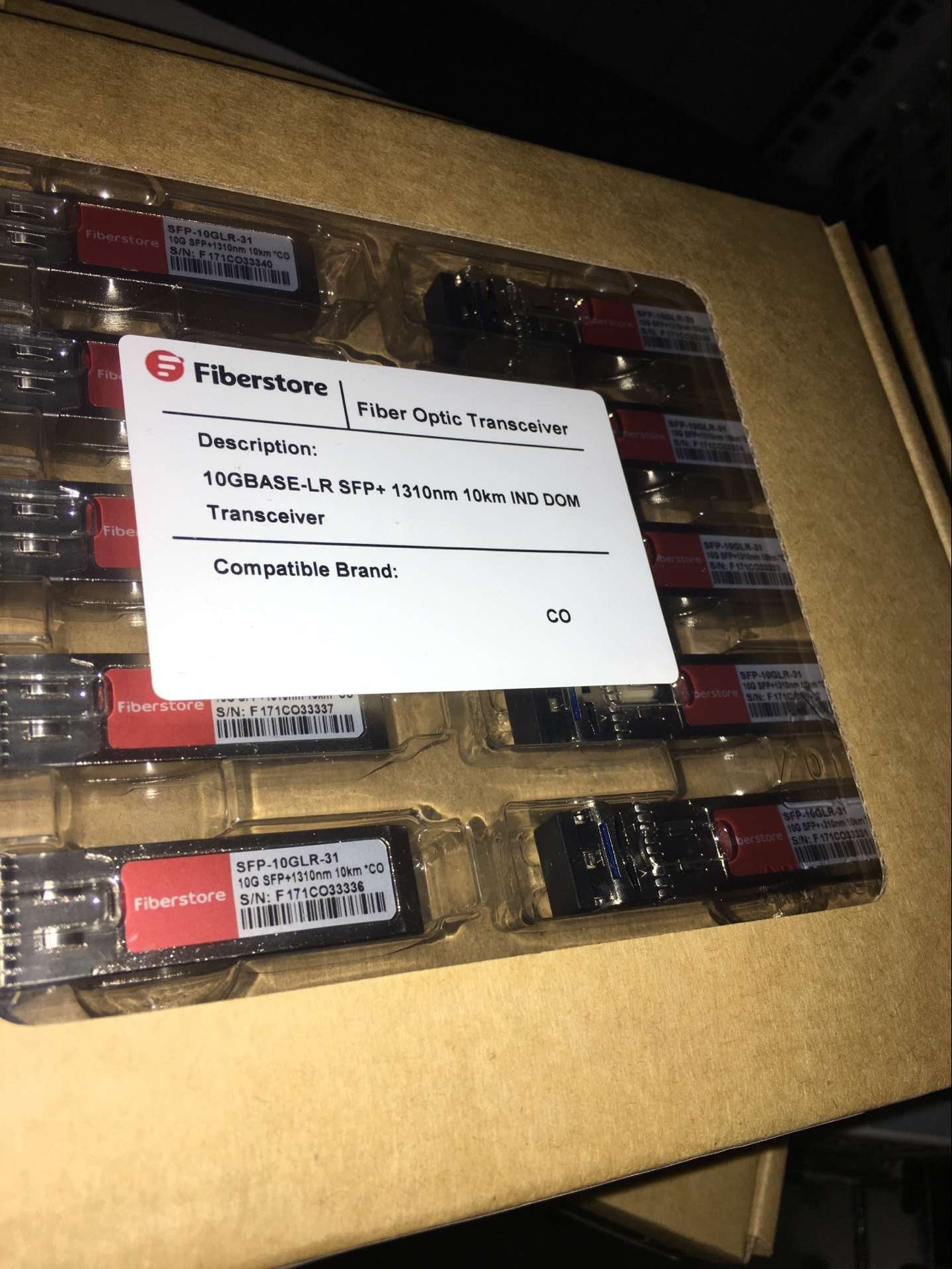 Cisco SFP-10G-LR Compatible 10GBASE-LR SFP+ Transceiver Module - FS.com