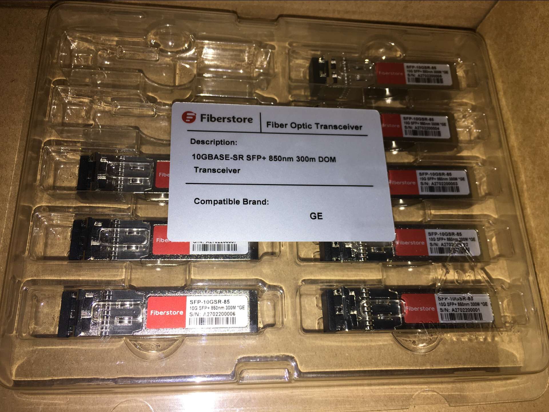 HPE J9150A 10GBASE-SR SFP+ Transceiver Module - FS.com