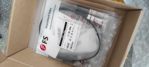 0.5m 10G SFP+ Passive Direct Attach Copper DAC Twinax Cable - FS